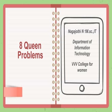 8 queen problem | PPTX