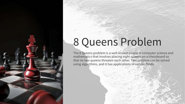 N queen problem | PPTX