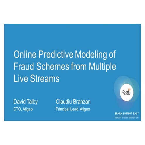 Dynamic Community Detection for Large-scale e-Commerce data with Spark Streaming and GraphX ...