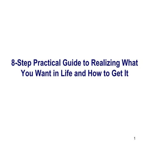 8-Step Practical Guide | PPT