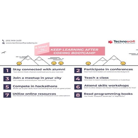 8 Steps to keep learning after coding bootcamp.pdf
