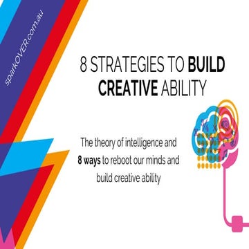 8 strategies to build creative ability | PDF