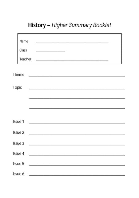 Higher History assignment - Using sources | PPTX