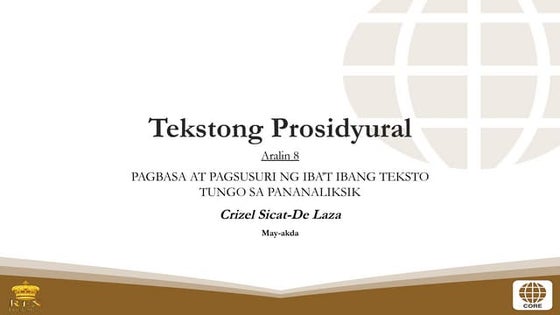 Pagbabalangkas | PPTX