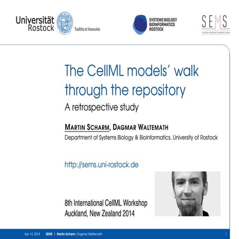 The CellML models’ walk through the repository | PDF