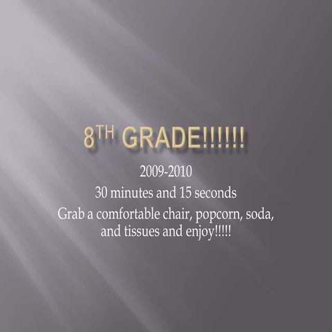 8th GRADE!!!!!! | PPT