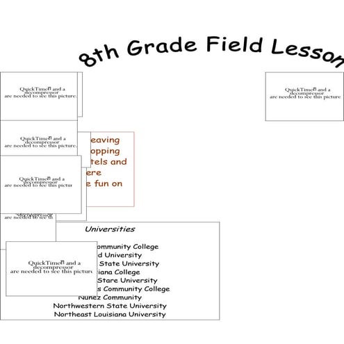 8th Grade Field Lesson Ap | DOC