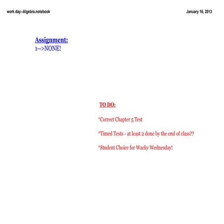 8th alg -jan16 | PDF