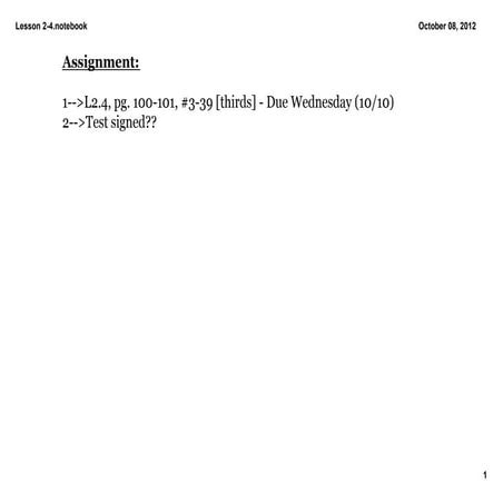 8th alg -l2.4--oct8 | PPT