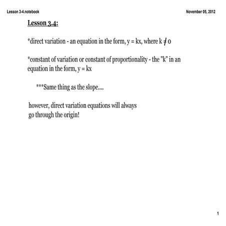8th alg -l3.4--nov5 | PDF | Physics | Science
