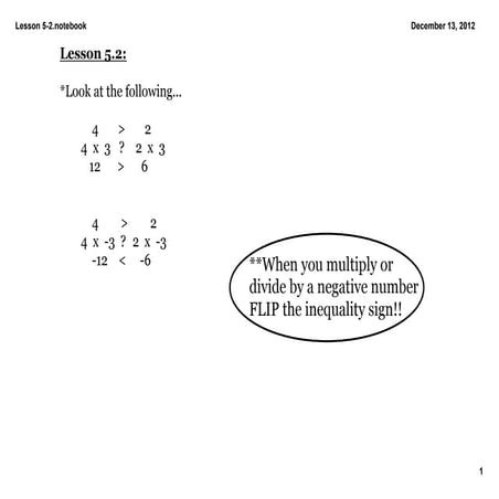 8th alg -l5.2--dec13 | PDF