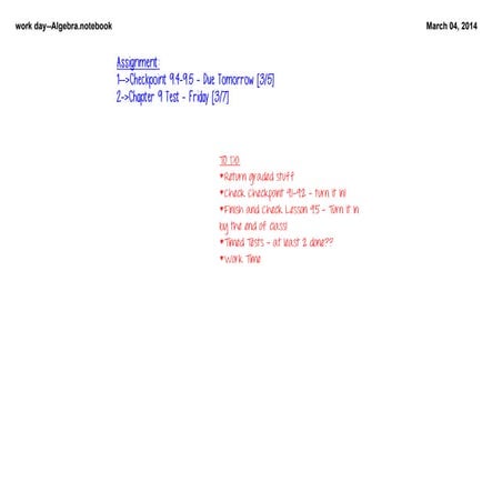 8th alg -march4 | PPT