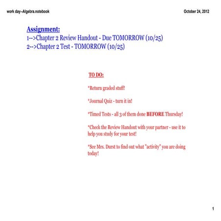 8th alg -oct24 | PDF