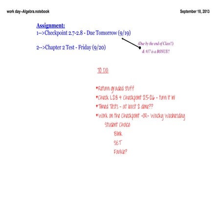 8th alg -sept18 | PDF