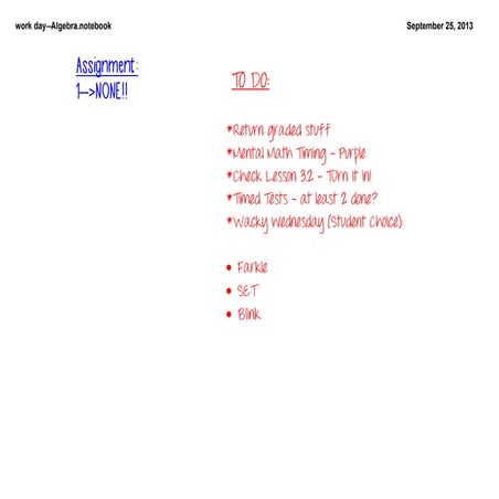 8th alg -sept25 | PPT