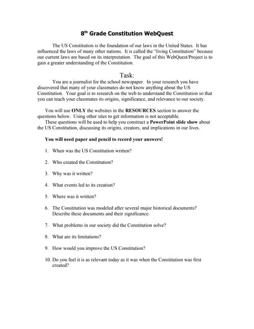 Constitution Review sheet | DOC