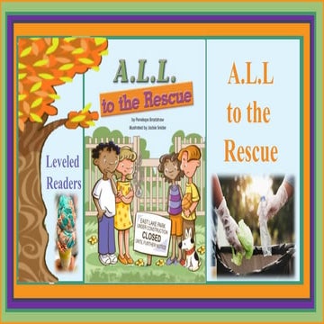 leveled readers hmh 8th Grade-ALL- to the Rescue--.pptx