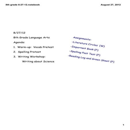 8th grade 8 27-12 | PDF