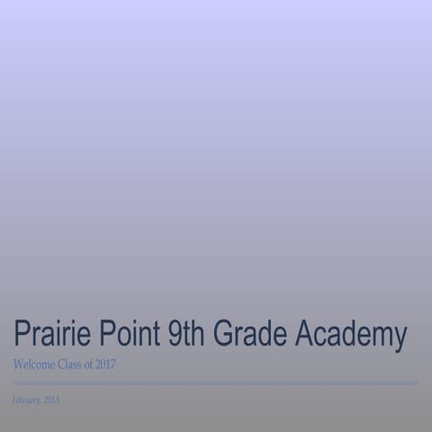 8th grade parents night copy recording | PPT