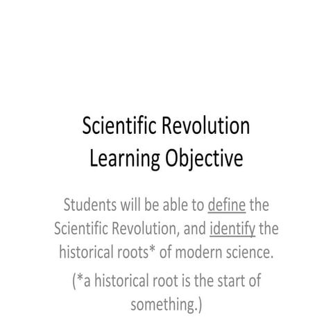 8th grade scientific revolutio | PPT