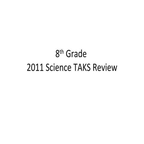 8th grade taks review power point | PPT | Biological Sciences | Science