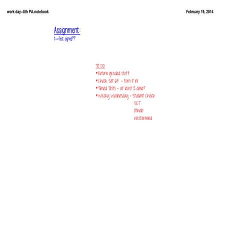 8th pre alg -feb19 | PPT