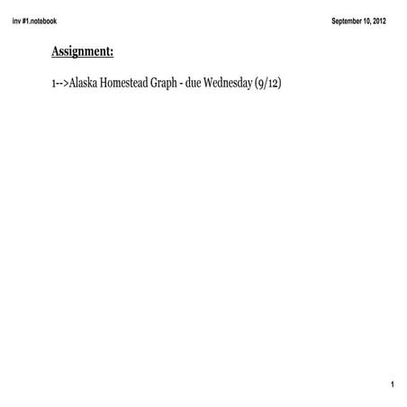 8th pre alg -inv#1--sept10 | PDF