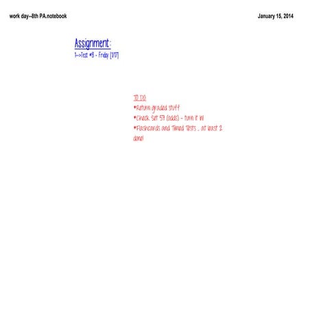 8th pre alg -jan15 | PDF