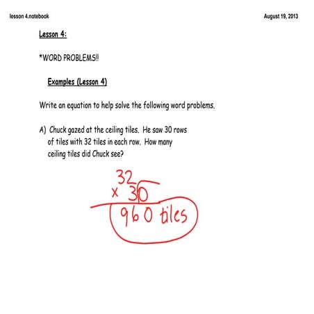 8th pre alg -l4 | PPT