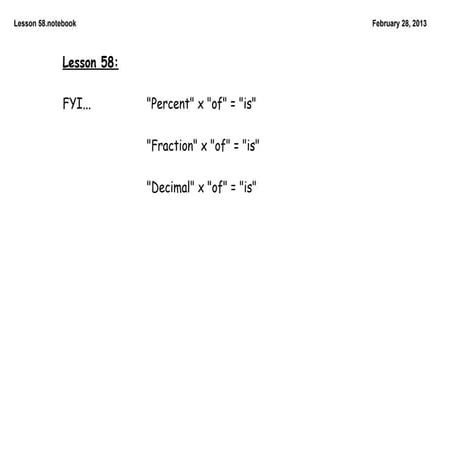 8th pre alg -l58--feb28 | PDF
