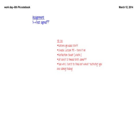 8th pre alg -march12 | PDF