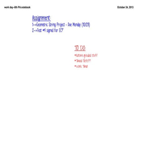 8th pre alg -oct24 | PDF