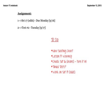 8th pre alg -sept13 | PDF