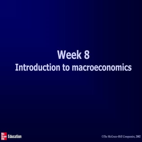Introduction to Macroeconomics Variables | PPT