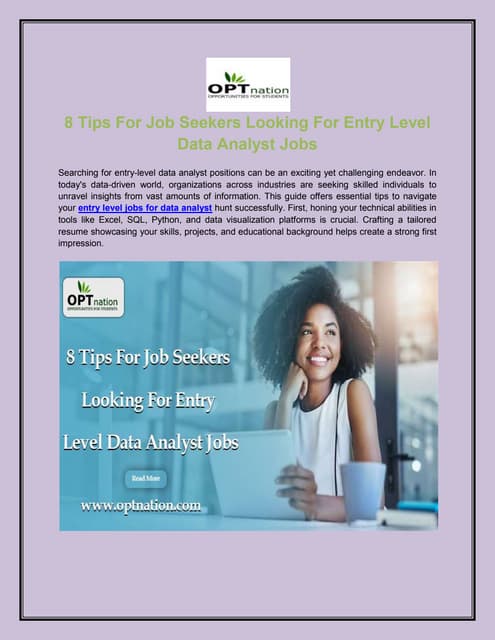 How to Become a Data Analyst | PDF | Information Services Industry ...