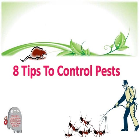 8 Tips To Control Pests | PPTX
