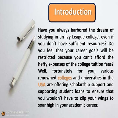 8 tips to prepare essays for scholarship college funding ppt | PPTX ...