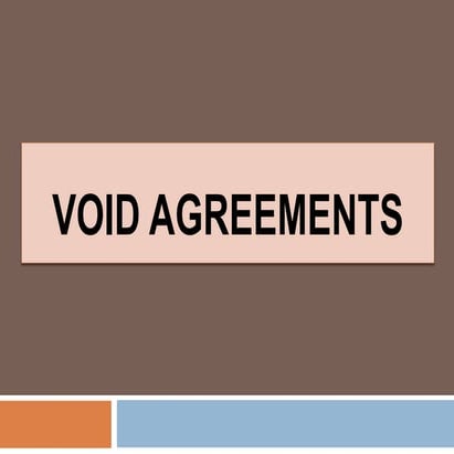 void contracts | PPTX