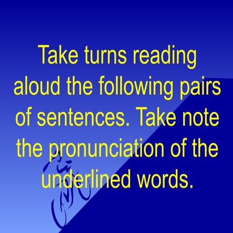 Eng7 word stress | PPT