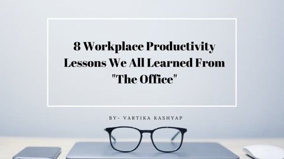 Lies about productivity | PPTX