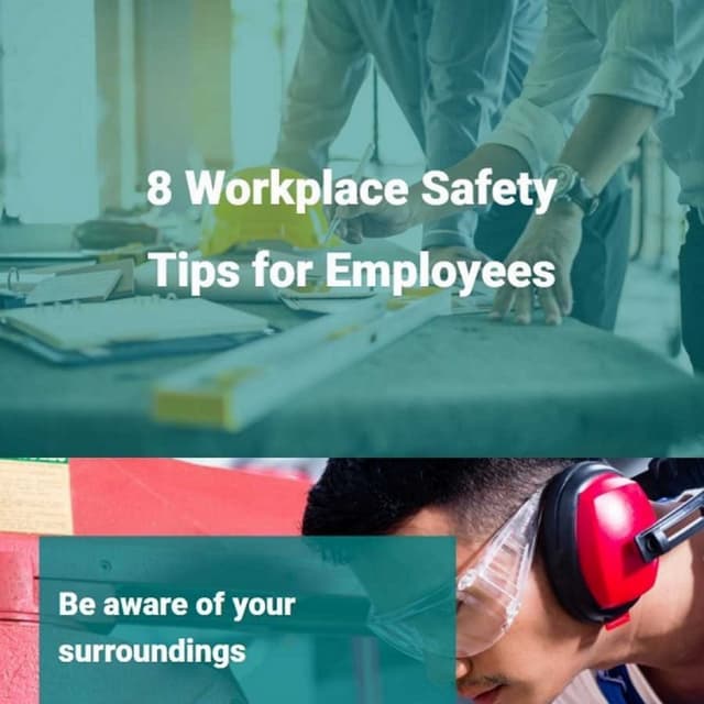 8 workplace safety tips for employees | PDF