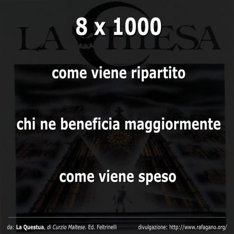 8x1000 Chiesa Cattolica | PDF