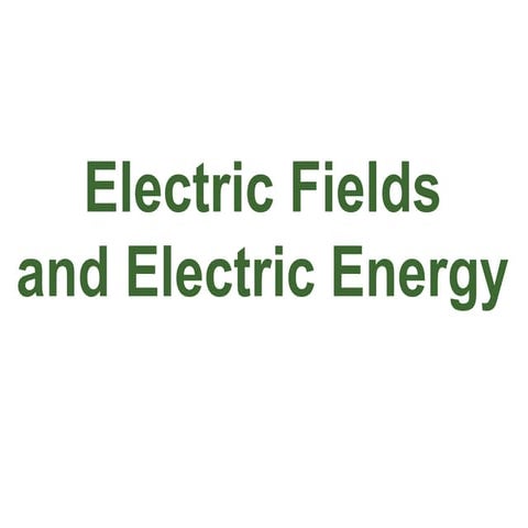 Drawing electric field lines | PPTX