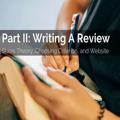 Understanding the Definition Argument-Examples and Sample Thesis ...