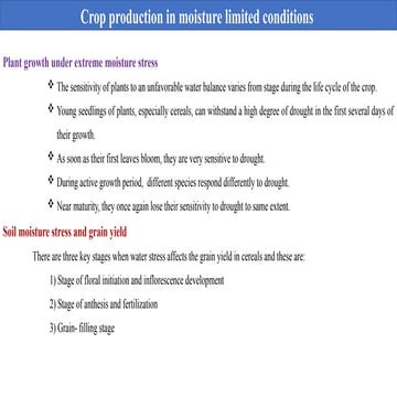 9-10) Crop production in moisture and nutrients limited conditions..pptx