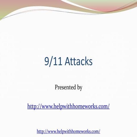 9 11 attacks | PPTX