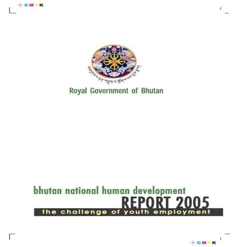 Bhutan Human Development Report: The Challenge of Youth Employment ...