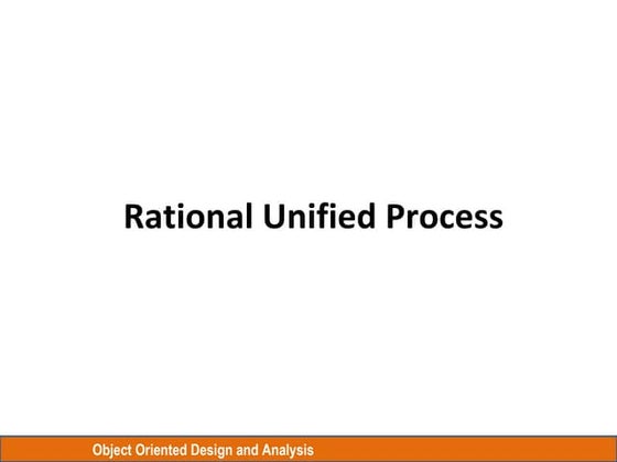 Oracle Unified Method (OUM) | PDF