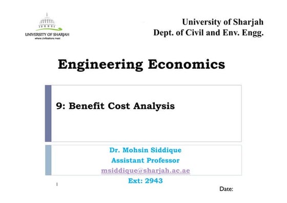 Cost_Benefit_Analysis presentation for business | PPT