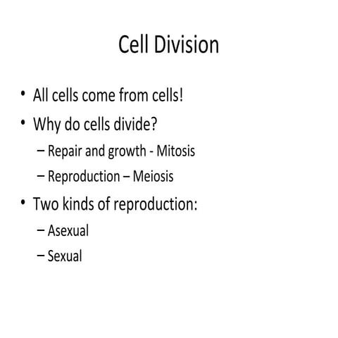 Science 9, Module 1: Cell Division | PDF